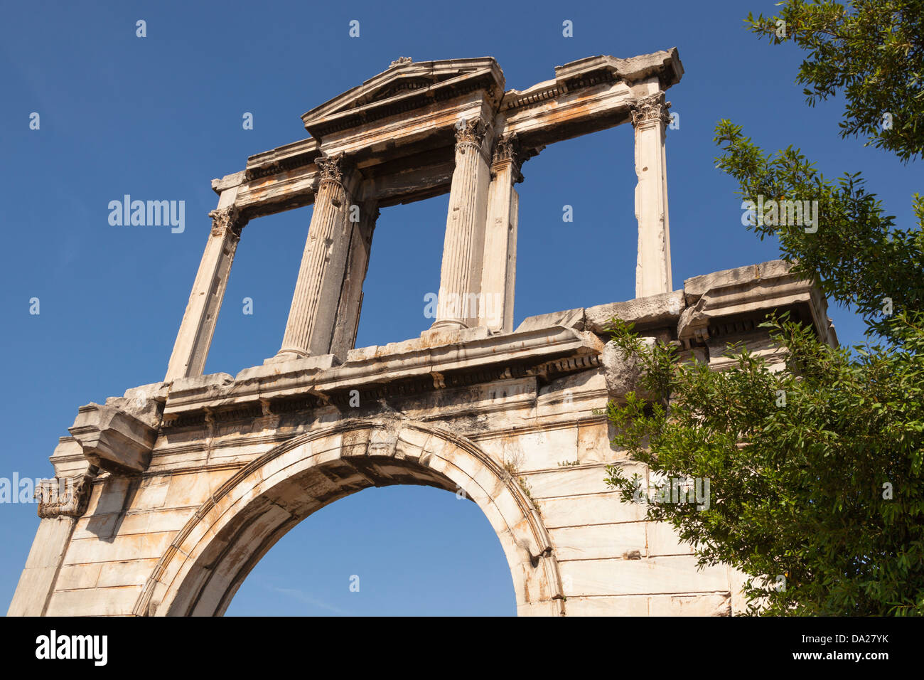 Hadrian’s Arch, Athens, Greece Stock Photo - Alamy