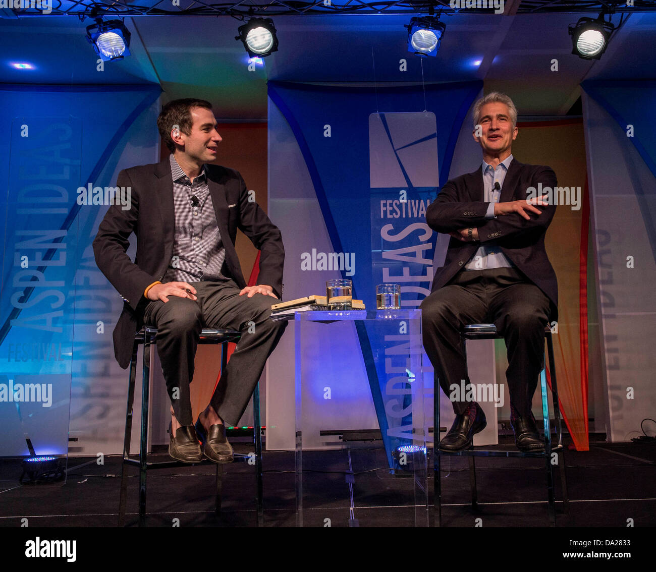 July 01, 2013 - Aspen, Colorado, U.S. - New York Times columnist ANDREW ...