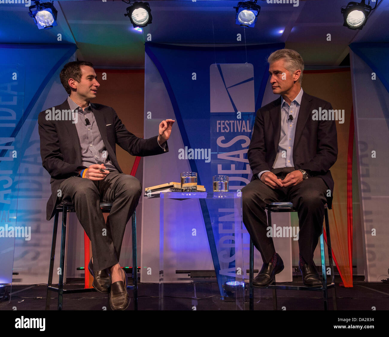 July 01, 2013 - Aspen, Colorado, U.S. - New York Times columnist ANDREW ...