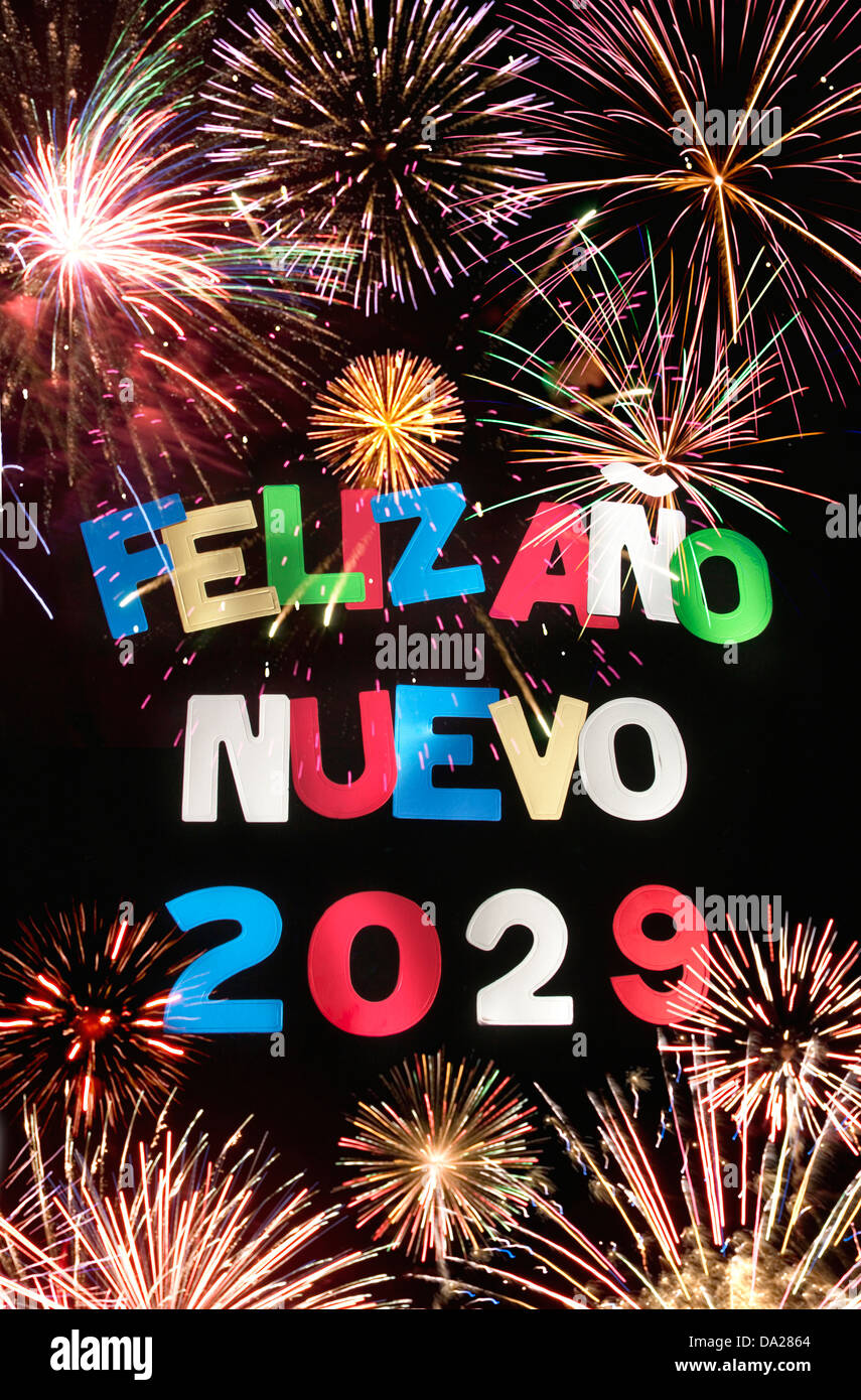 Ano nuevo sign hi-res stock photography and images - Alamy