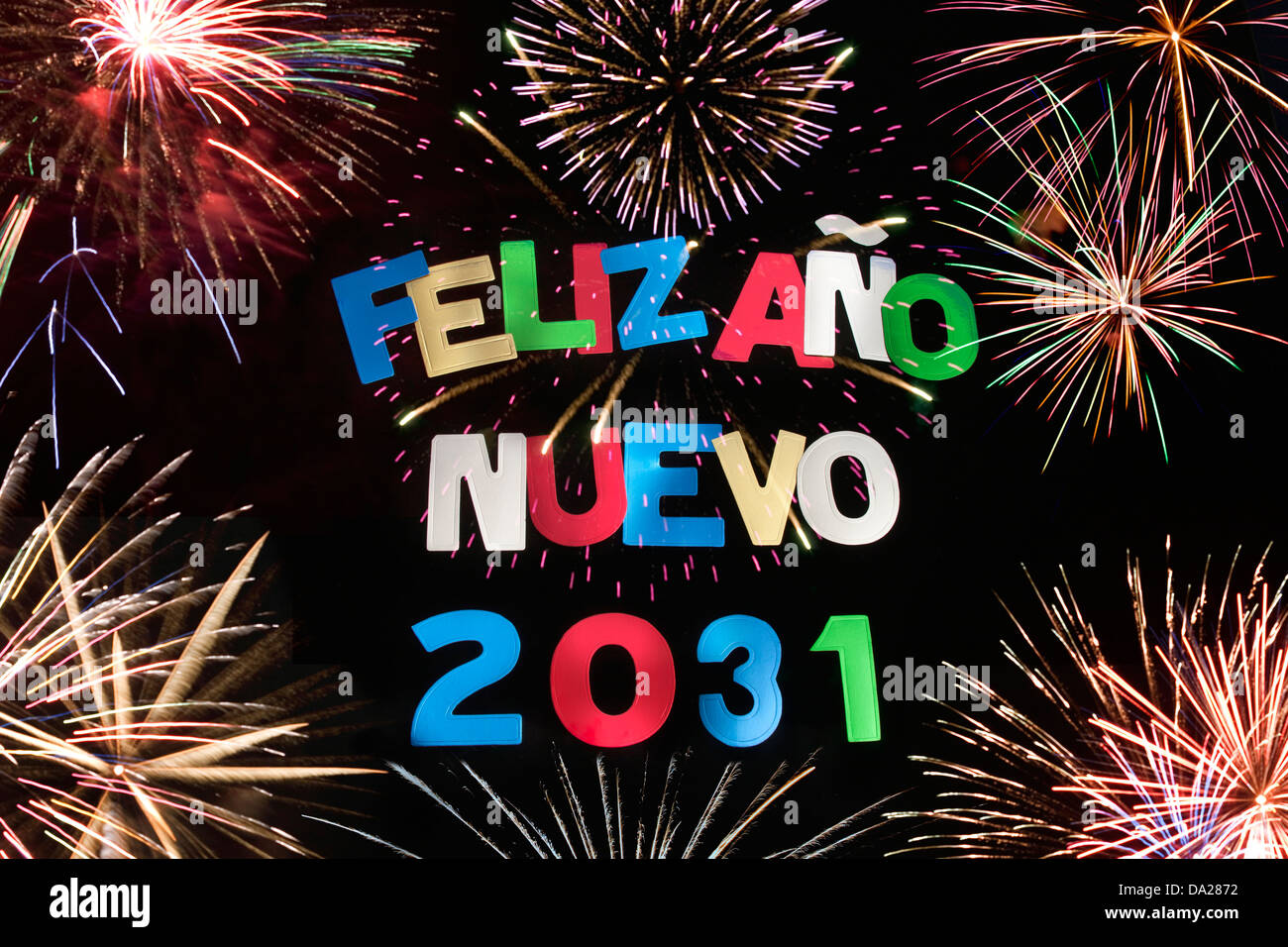 Ano nuevo sign hi-res stock photography and images - Alamy