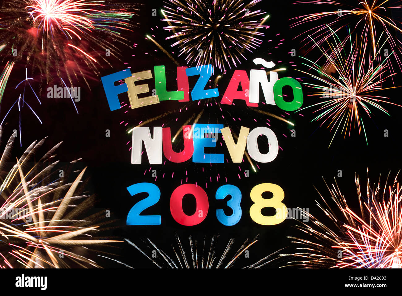 Feliz ano nuevo spanish hi-res stock photography and images - Alamy