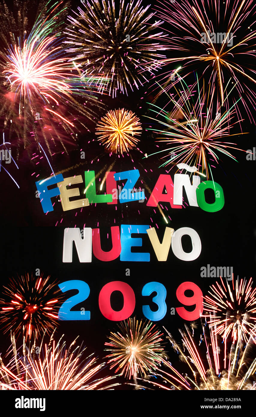 Ano nuevo sign hi-res stock photography and images - Alamy