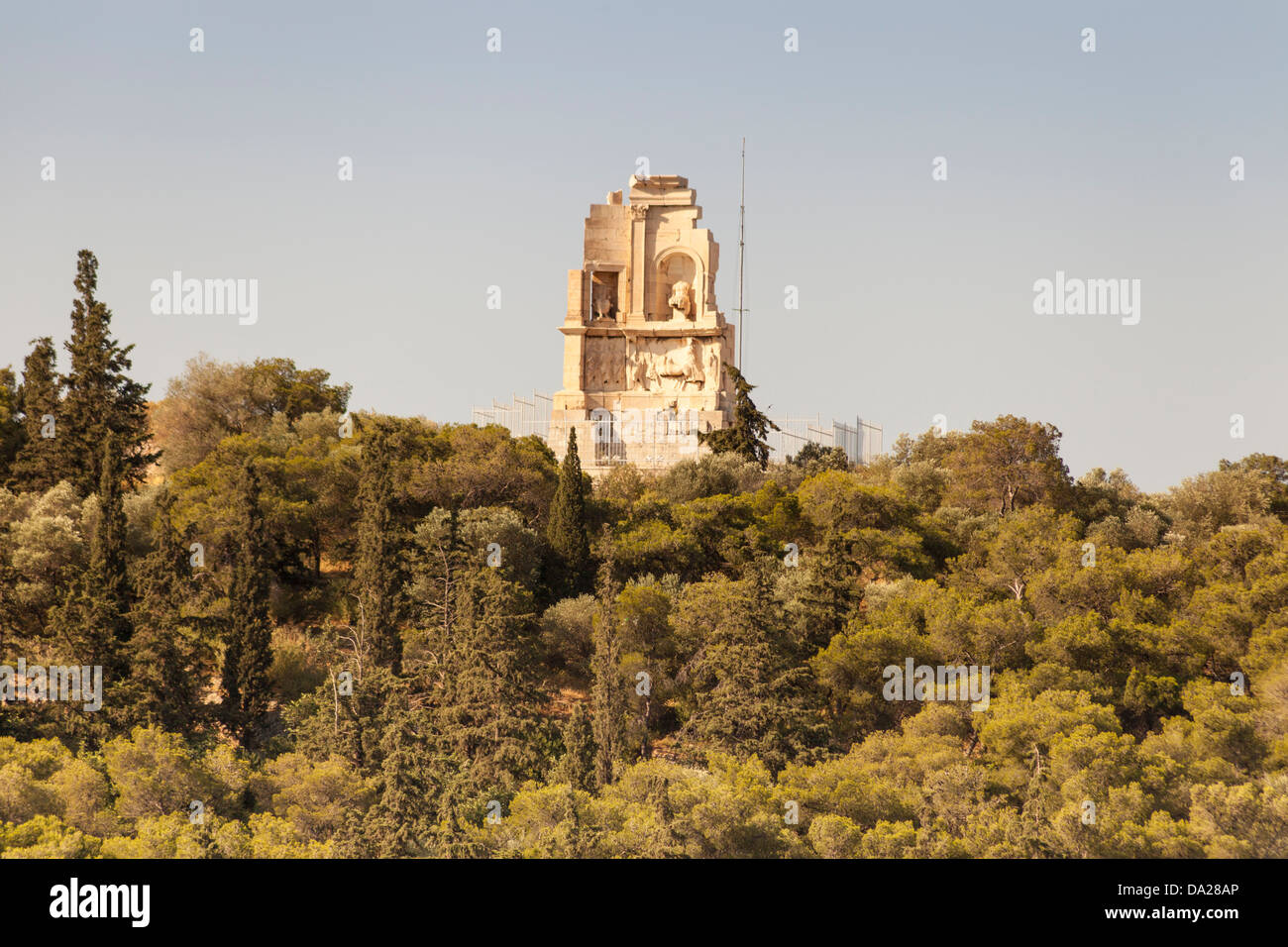 Philopappou hill and monument hi-res stock photography and images - Alamy