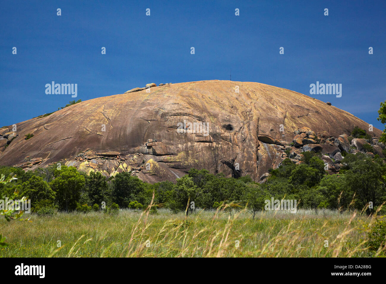 Rock outcrop near Maleme Dam, Matobo National Park, Matobo Hills World ...