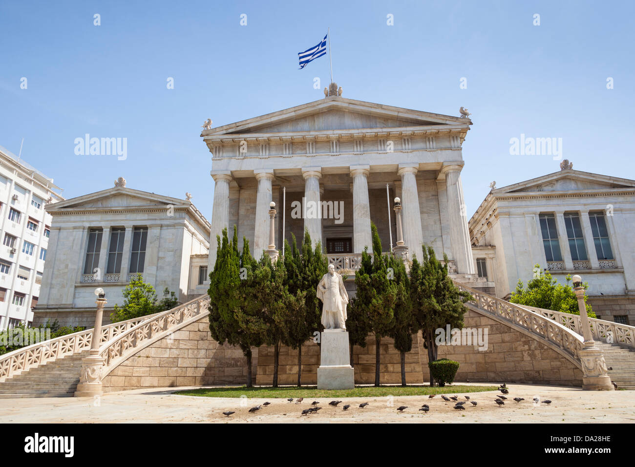 National Library of Greece, Athens, Greece Stock Photo - Alamy