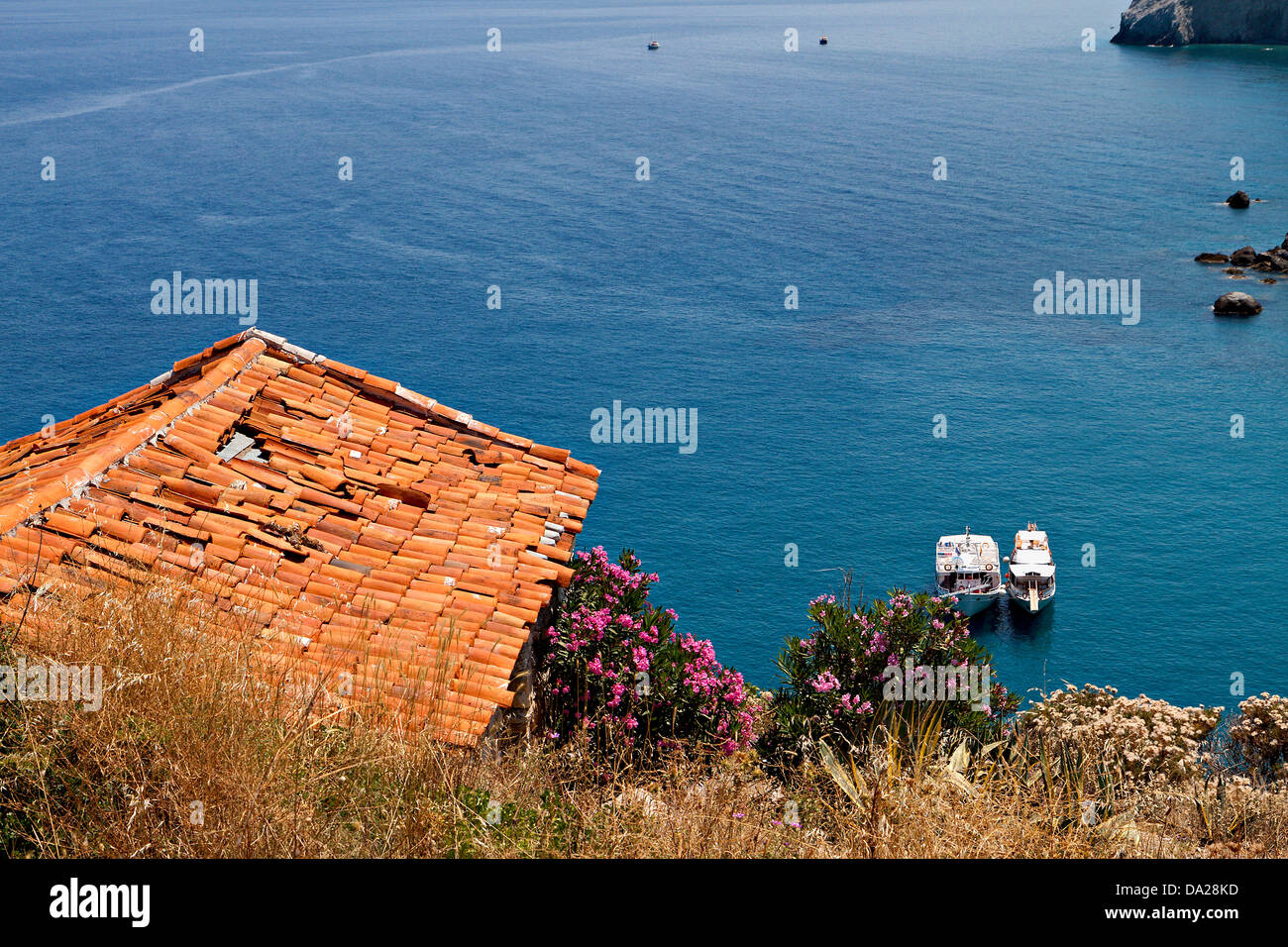 Medieval castle skiathos hi-res stock photography and images - Alamy