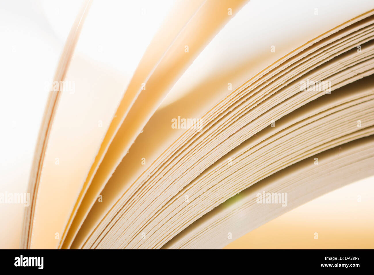 Book pages in motion Stock Photo - Alamy