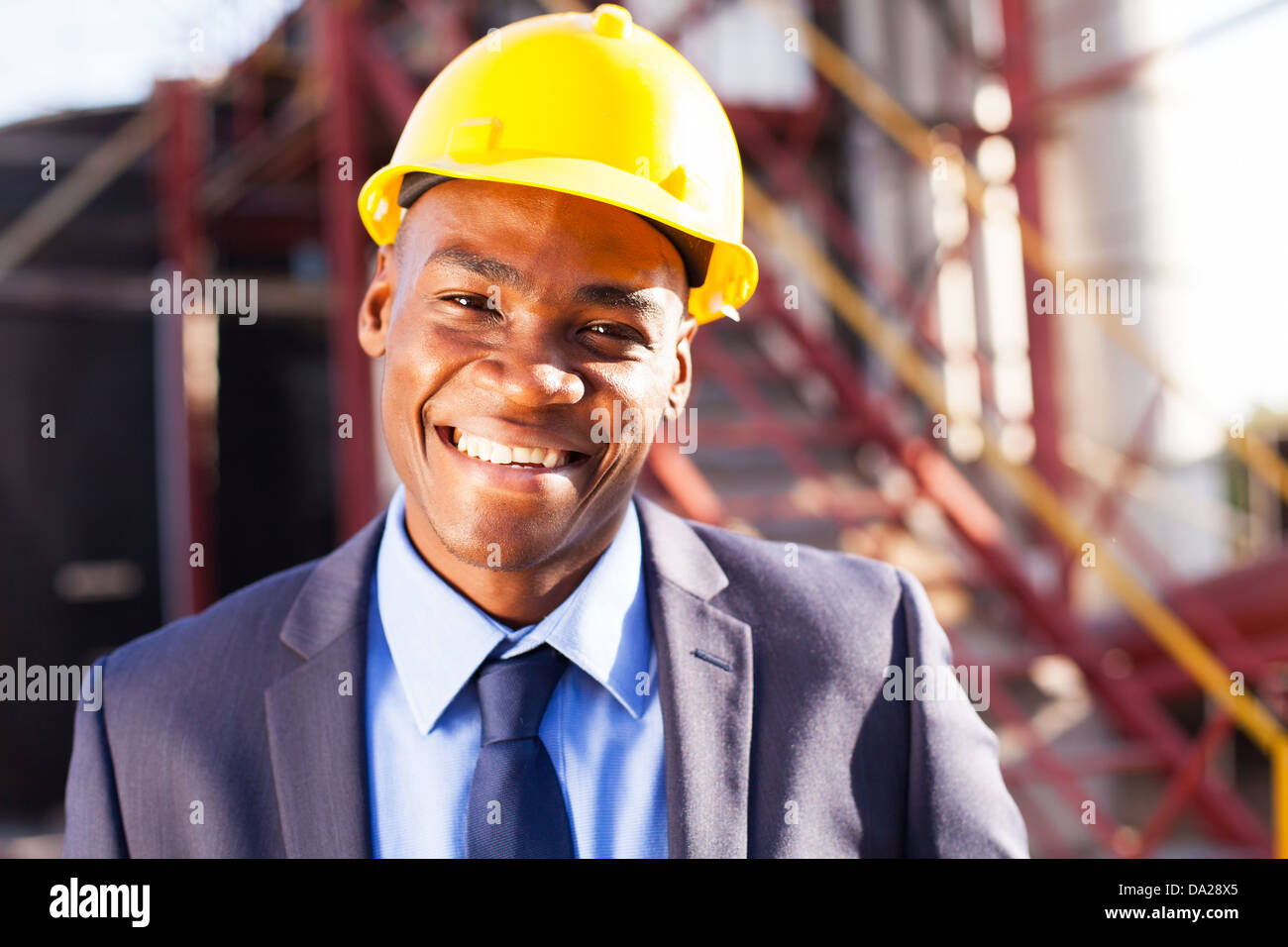 African engineer hi-res stock photography and images - Alamy