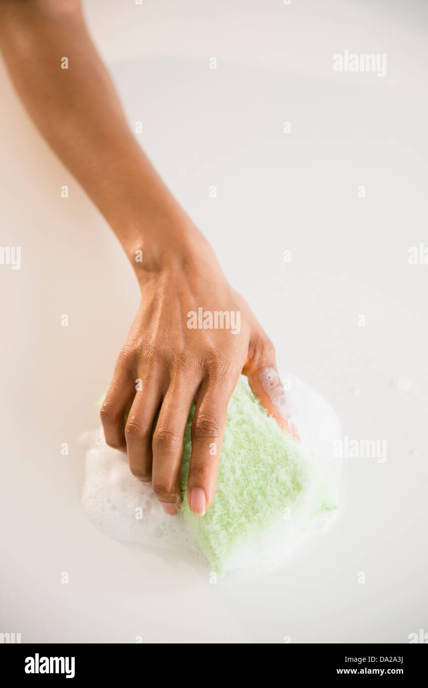Hand cleaning hi-res stock photography and images - Alamy