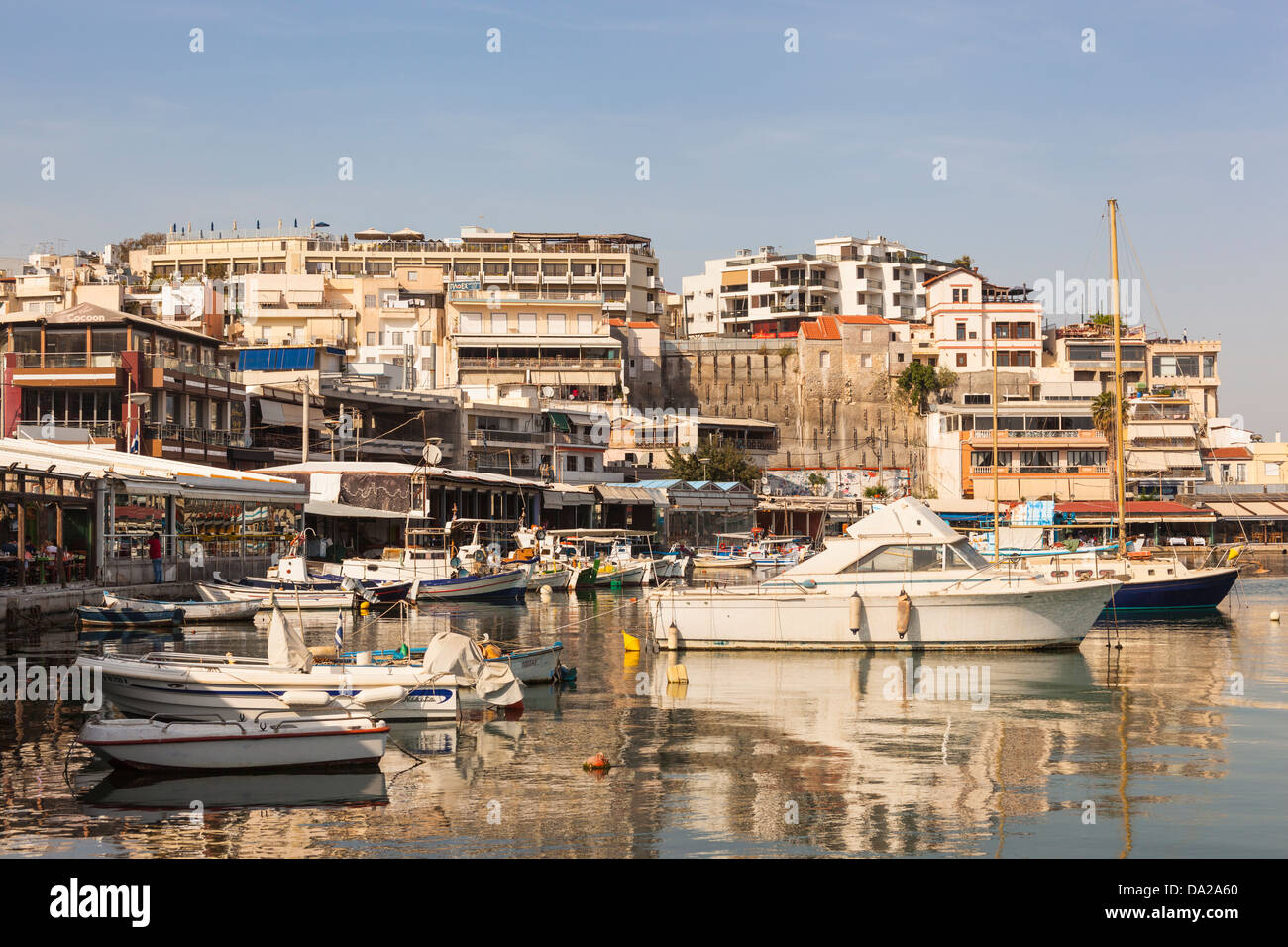 Mikrolimano Harbour, Mikrolimano Bay, Piraeus, Athens, Greece Stock ...