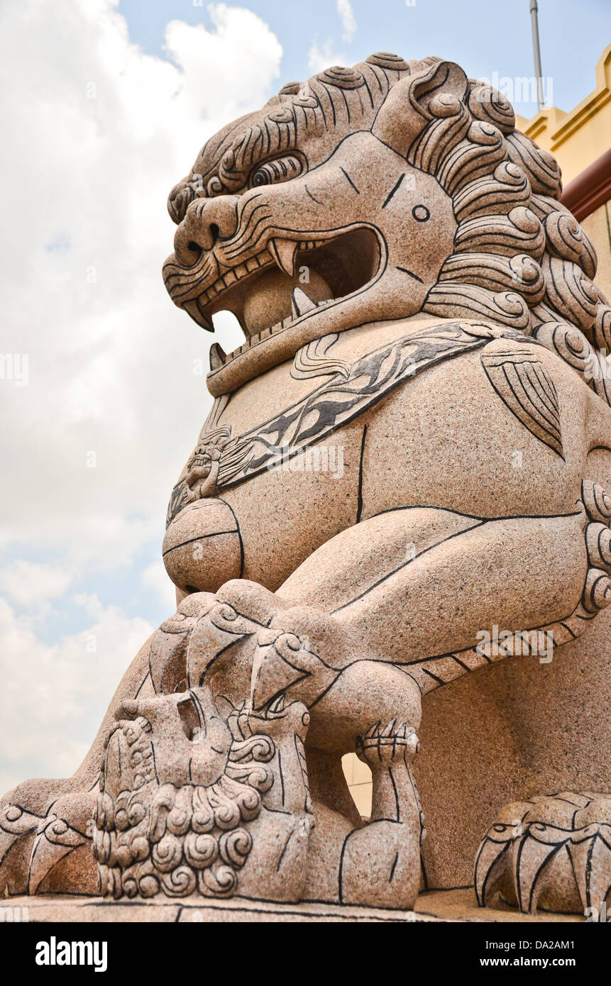 Protective God Statue Stock Photo - Alamy