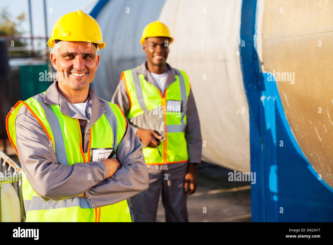 African american oil worker hi-res stock photography and images - Alamy