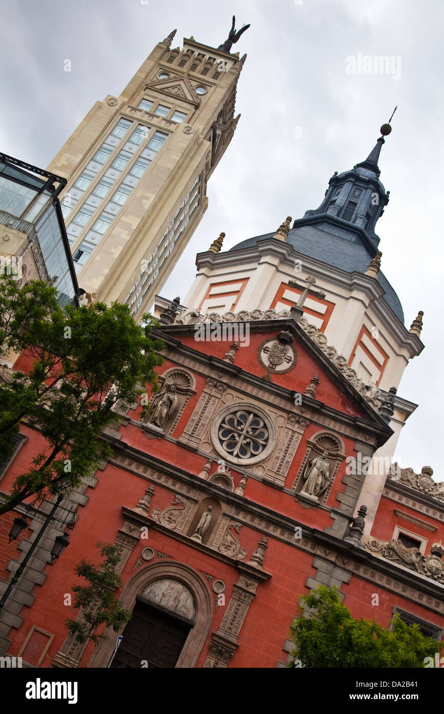 Catholic church in madrid hi-res stock photography and images - Alamy