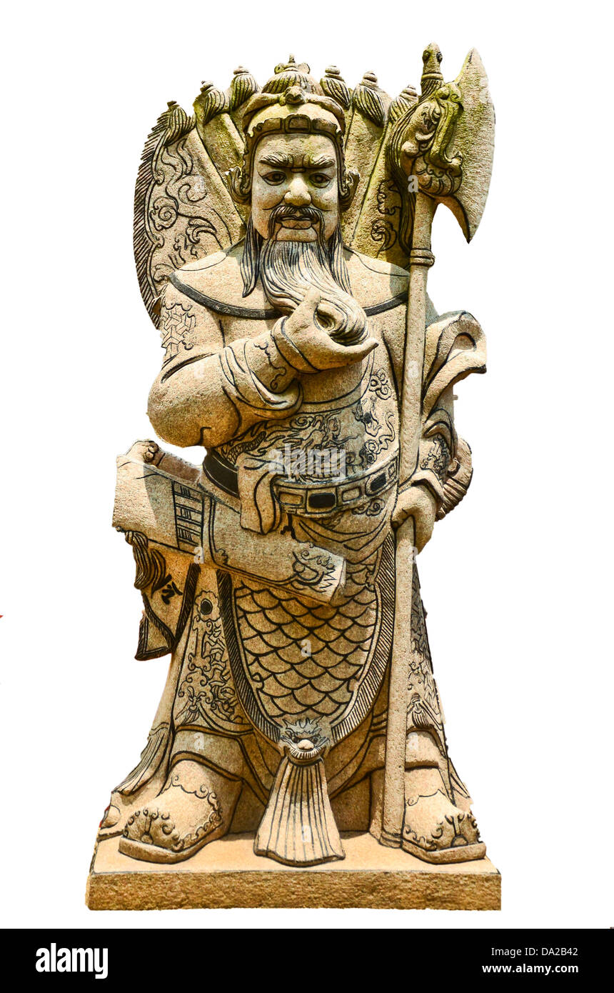Protective God Statue Stock Photo - Alamy