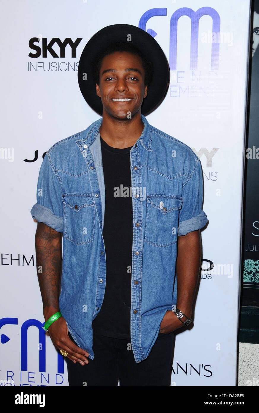 Los Angeles, California, USA. 1st July, 2013. Austin Brown attending ...