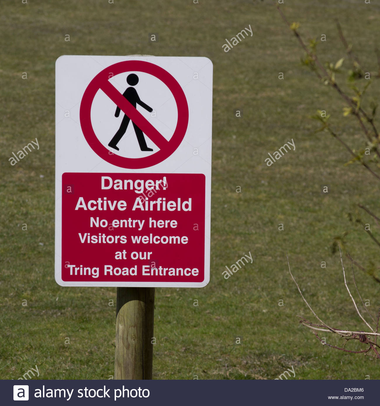 Airfield Sign High Resolution Stock Photography and Images - Alamy
