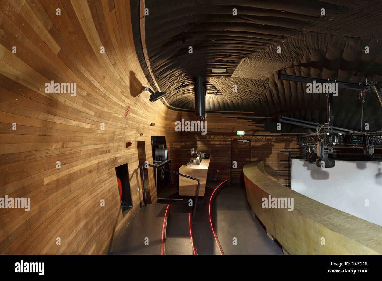 Popstage Mezz, Breda, Netherlands. Architect: Erick van Egeraat, 2002 ...