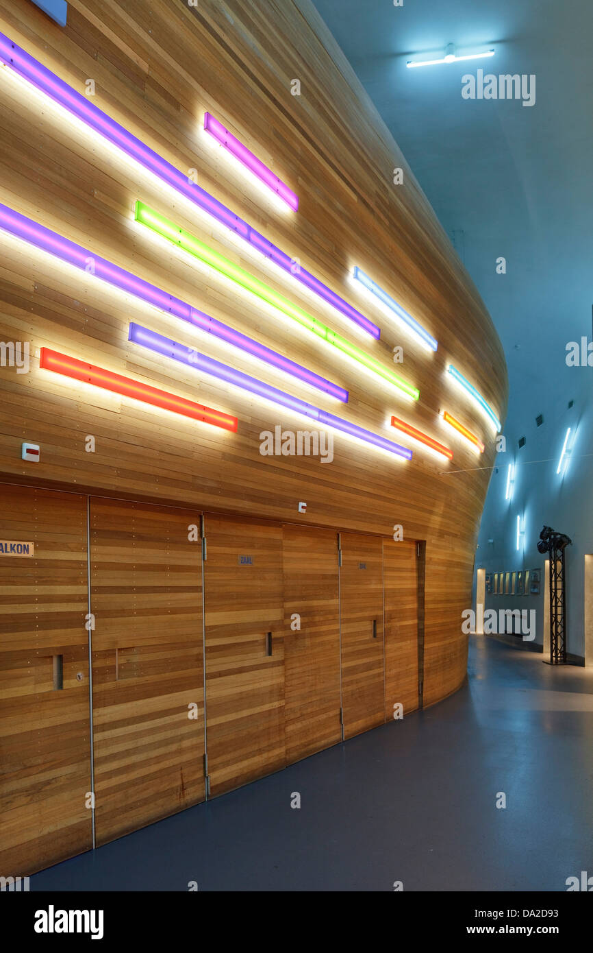 Popstage Mezz, Breda, Netherlands. Architect: Erick van Egeraat, 2002 ...