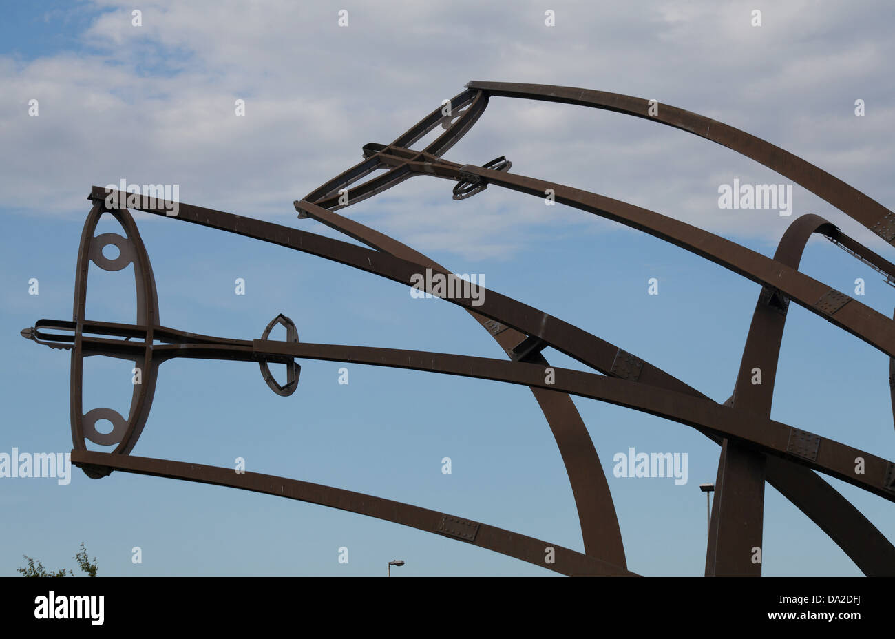 Sentinel; a sculpture of three Spitfires by Tim Tolkein at Spitfire ...