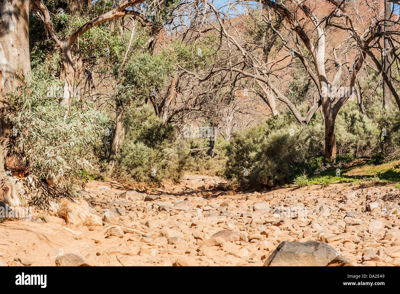The ruggedly beautiful Flinders Ranges in the Australian outback Stock ...