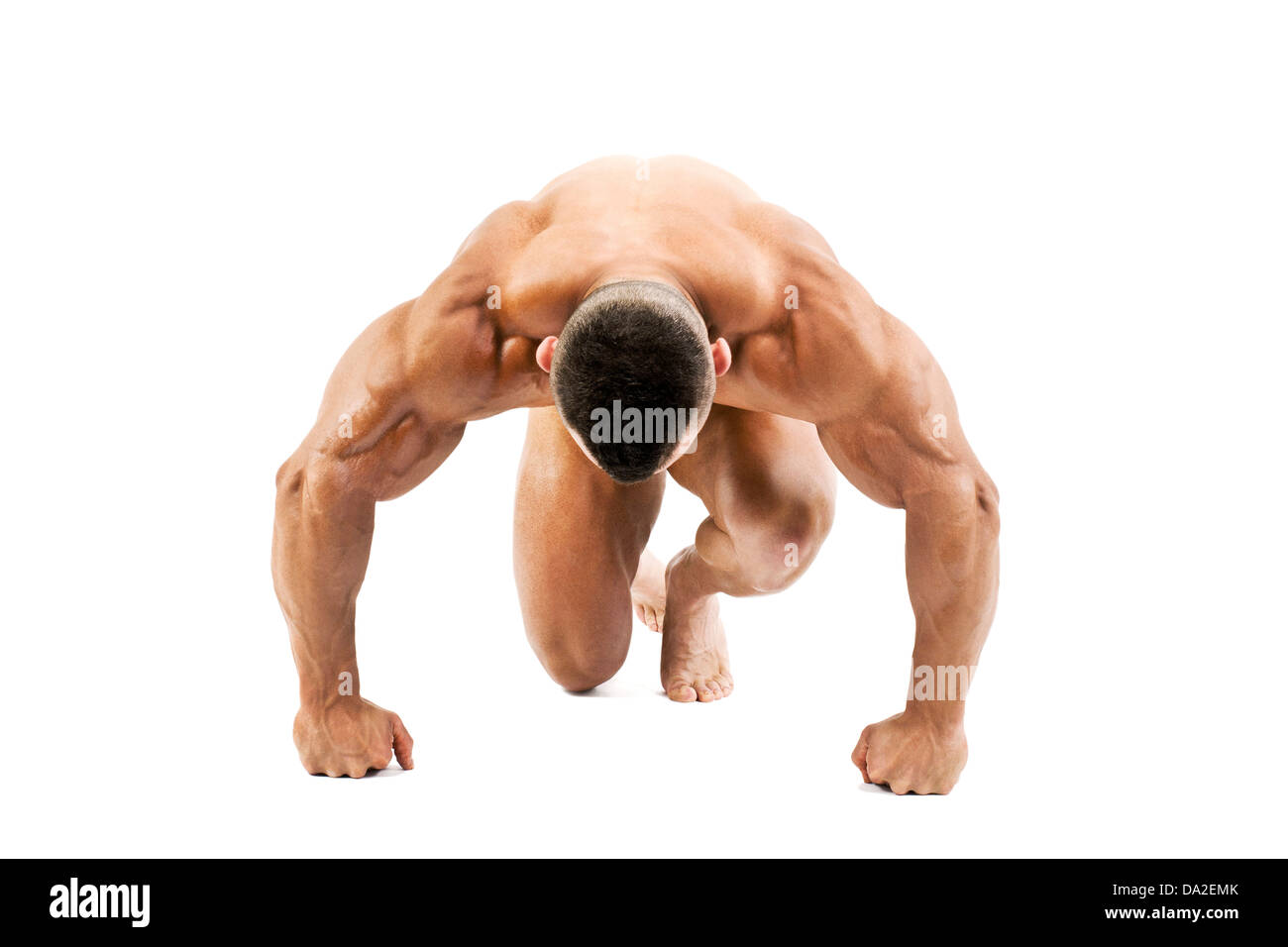 Muscular men blue eyes Cut Out Stock Images & Pictures - Alamy