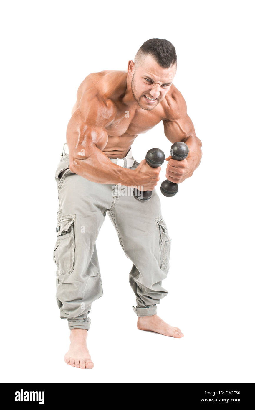 Muscular men blue eyes Cut Out Stock Images & Pictures - Alamy