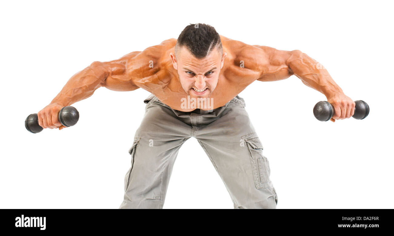 Muscular men blue eyes Cut Out Stock Images & Pictures - Alamy