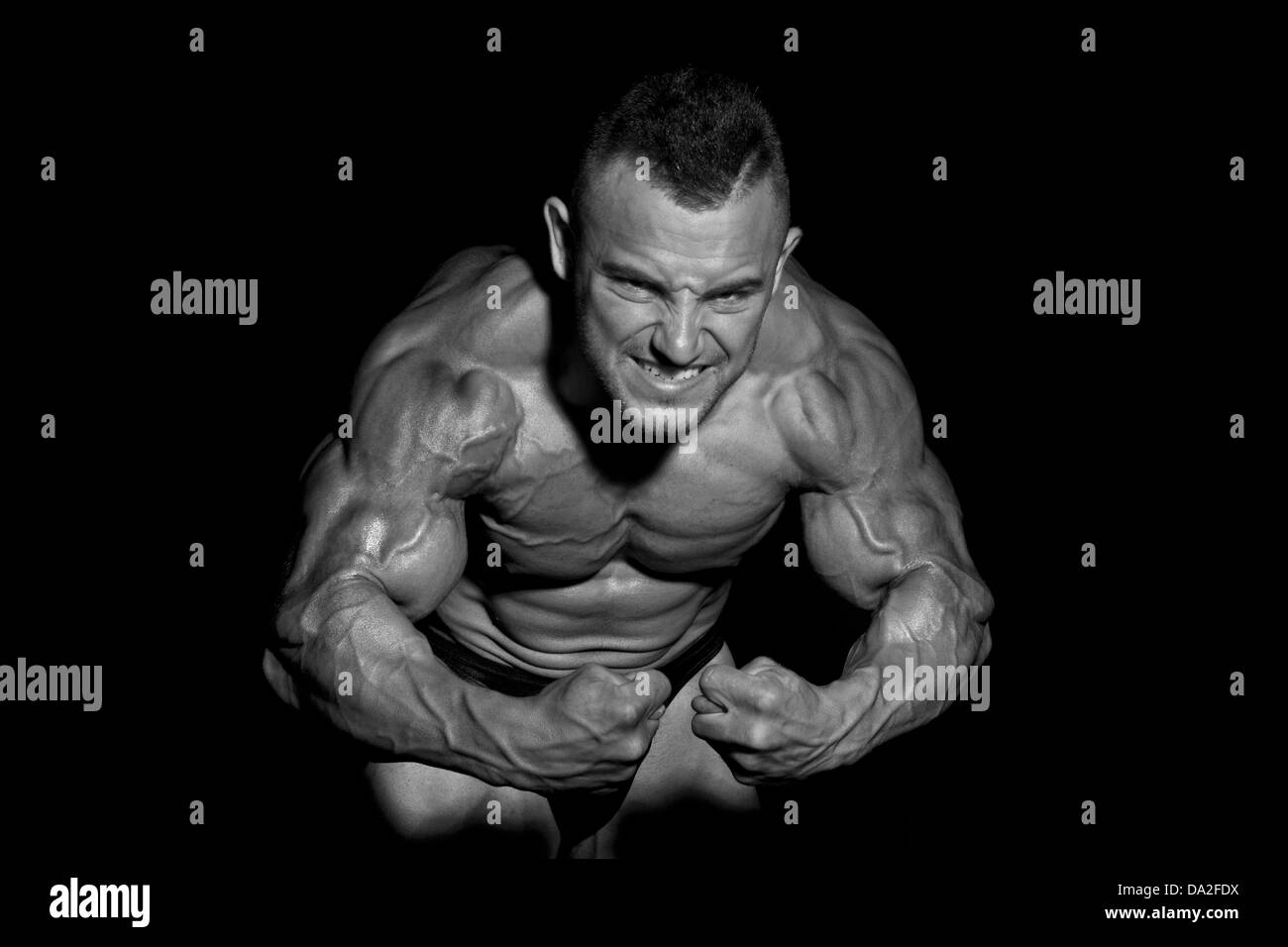 Abdominal muscle Black and White Stock Photos & Images - Alamy