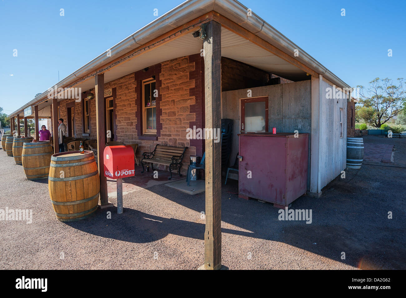 The Prarie Hotel, a landmark pub in outback South Australia, just west ...