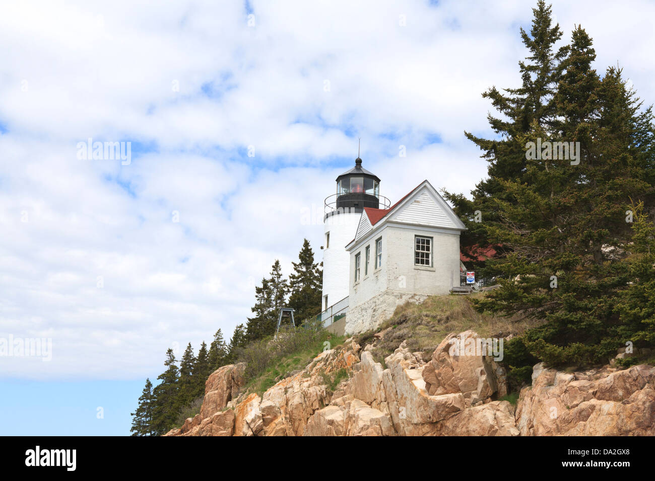 Bass Harbor Lighthouse, Maine Stock Photo - Alamy