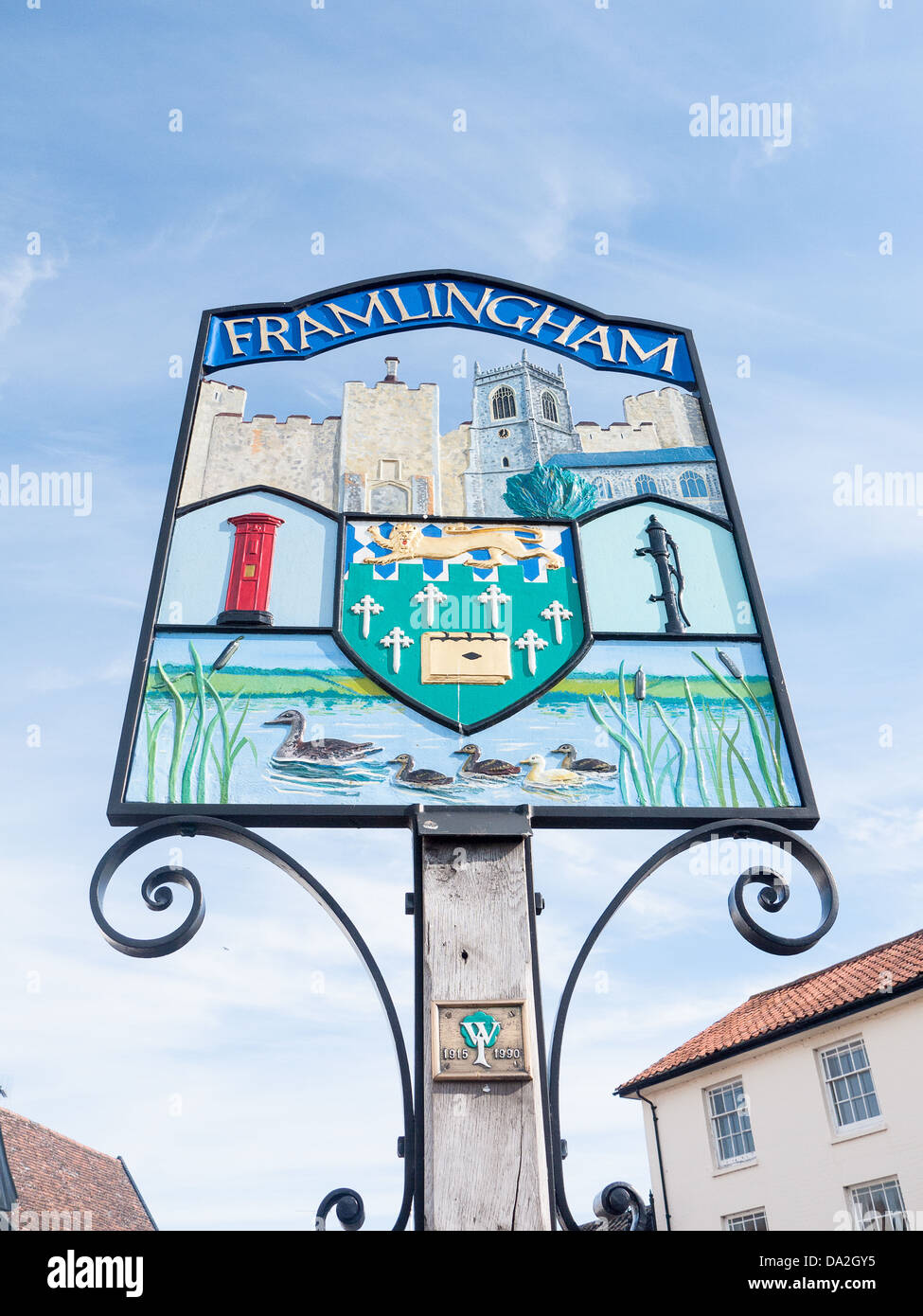 Framlingham market square hi-res stock photography and images - Alamy