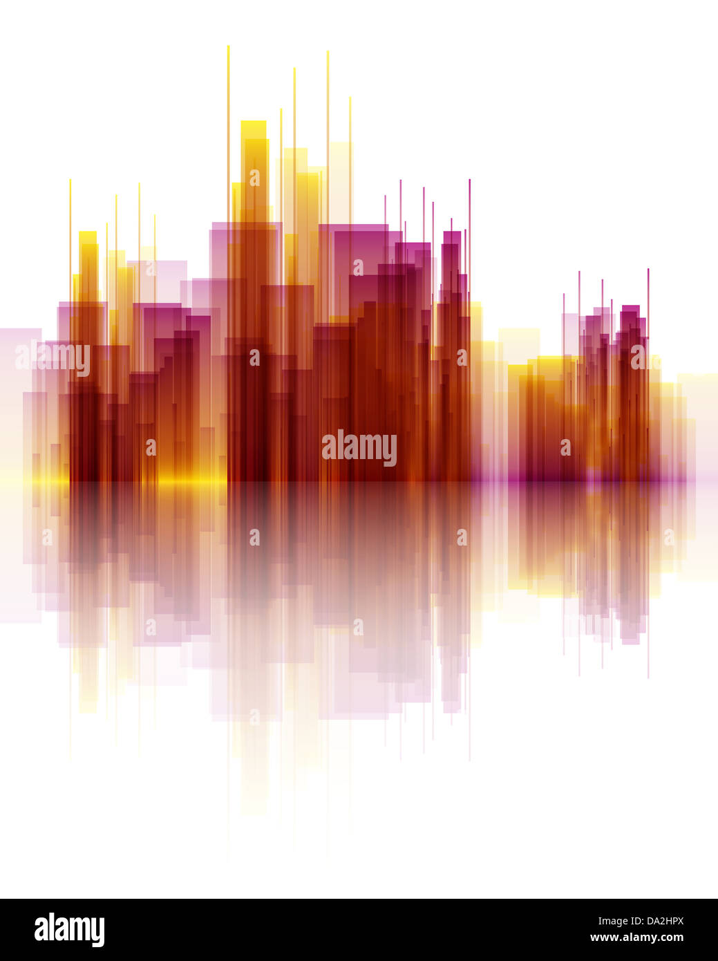 Abstract background depicting a skyscraper scene Stock Photo - Alamy