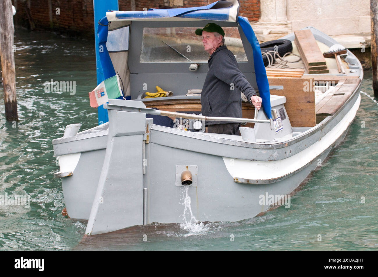 A series of portraits of the helmsmen who ply the water and transport ...