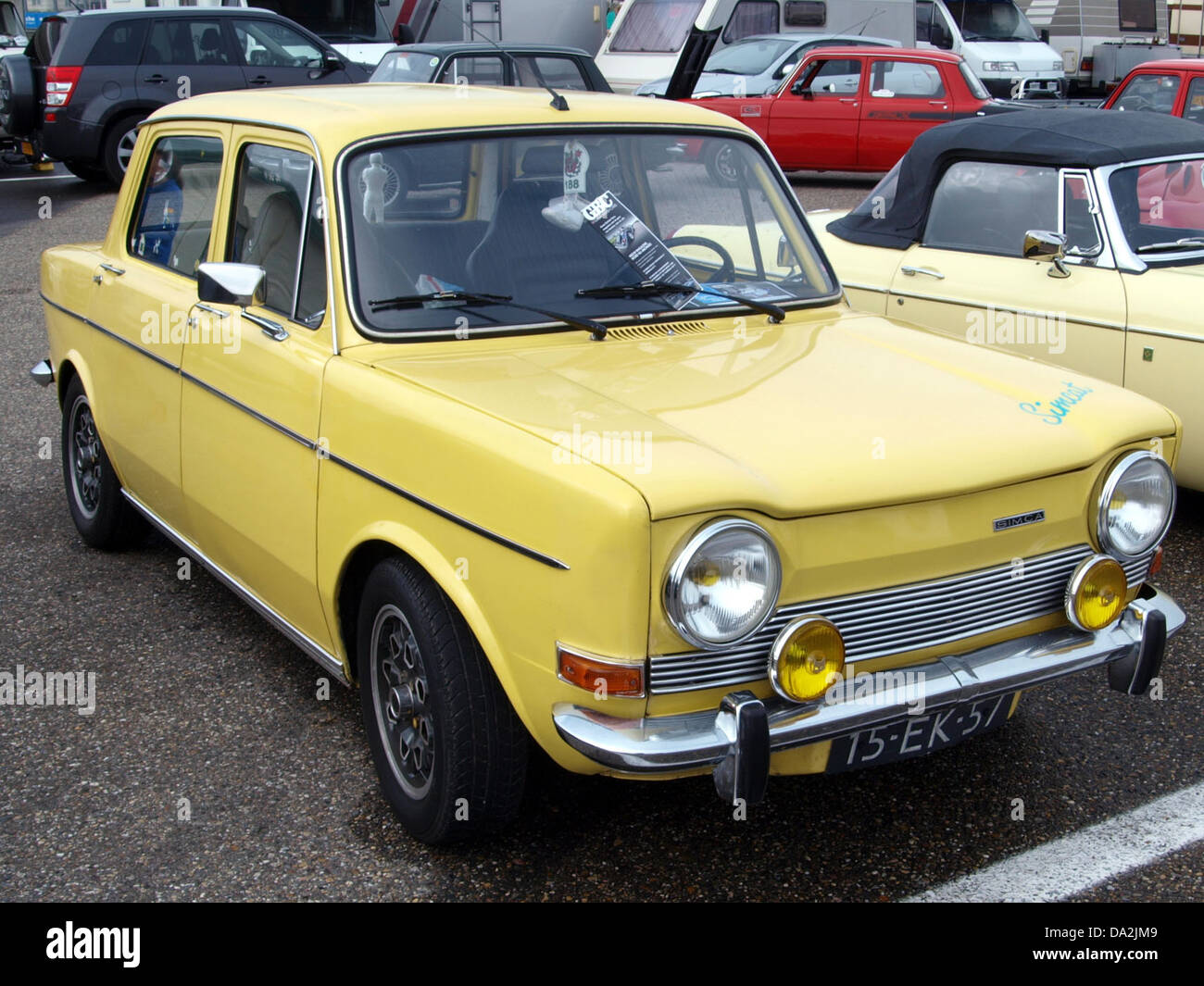 The 1975 SIMCA 1000 Special, seen here at the Nationaal Oldtimer ...