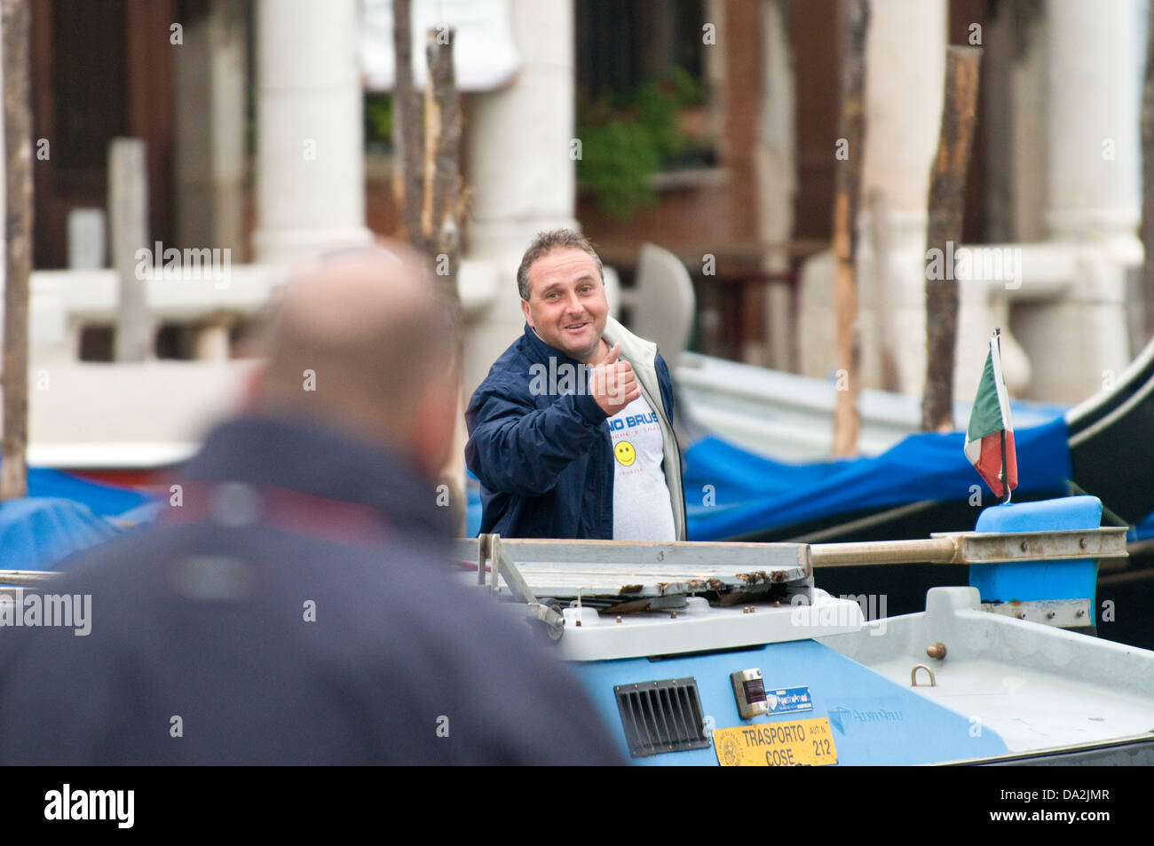 A series of portraits of the helmsmen who ply the water and transport ...