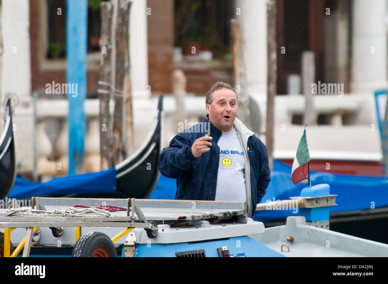 A series of portraits of the helmsmen who ply the water and transport ...