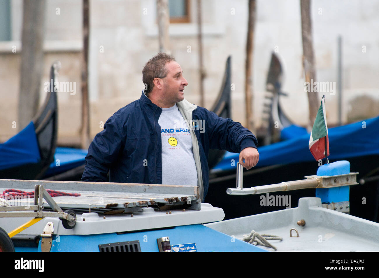 A series of portraits of the helmsmen who ply the water and transport ...