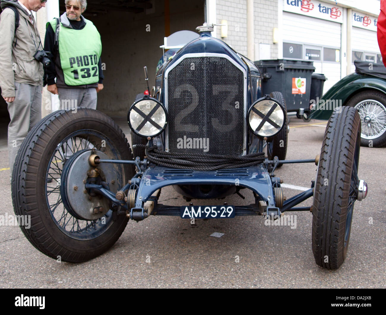 This photograph shows a 1925 Mathis GM at the Nationaal Oldtimer ...