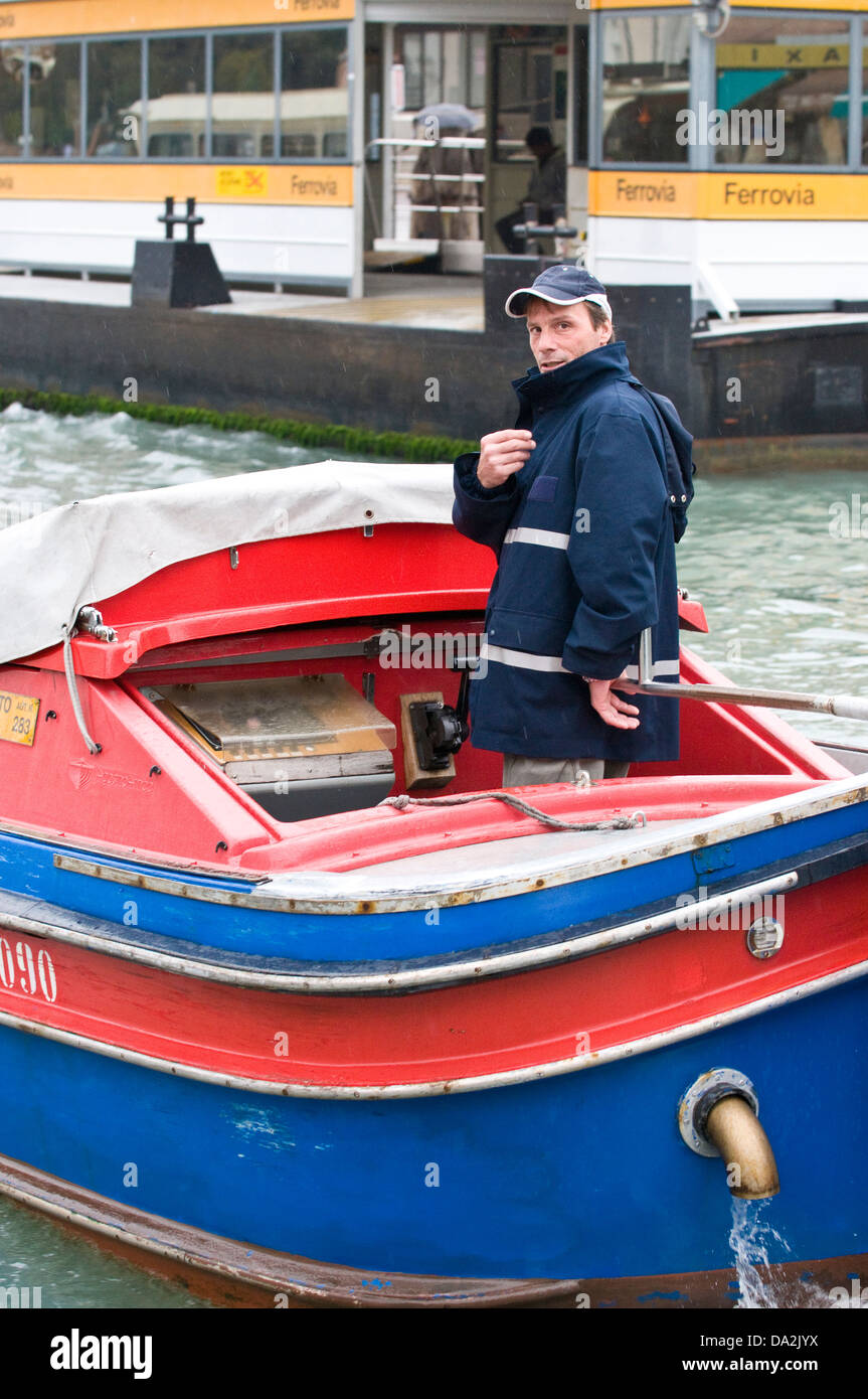 A series of portraits of the helmsmen who ply the water and transport ...