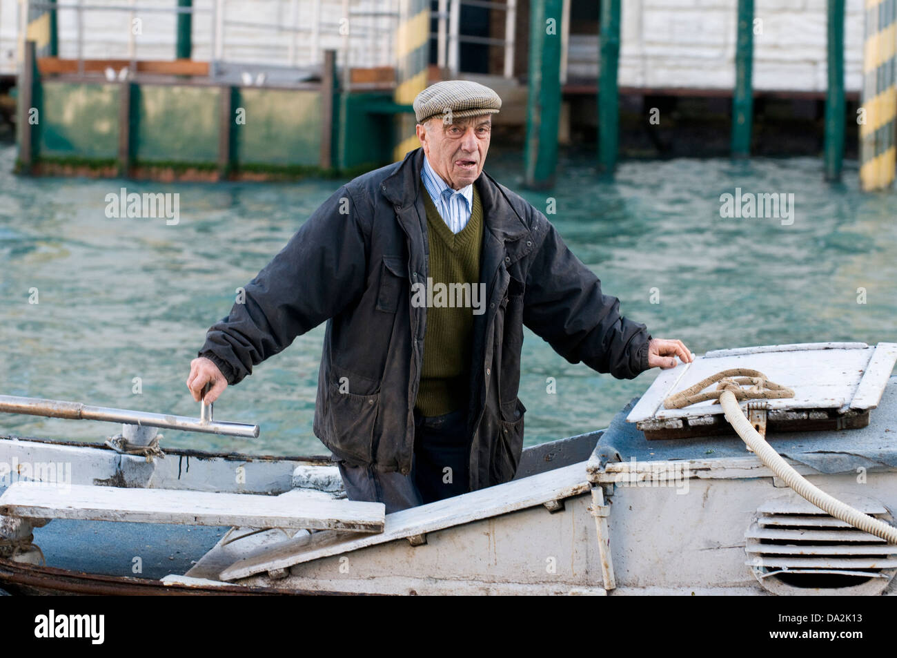 A series of portraits of the helmsmen who ply the water and transport ...