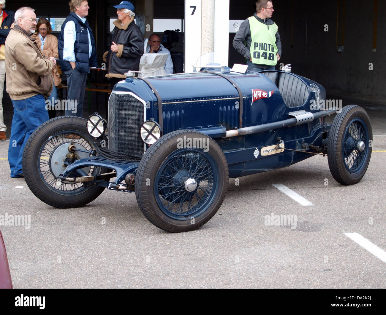 A 1925 Mathis GM AM-95-29 car at the Nationaal Oldtimer Festival in ...
