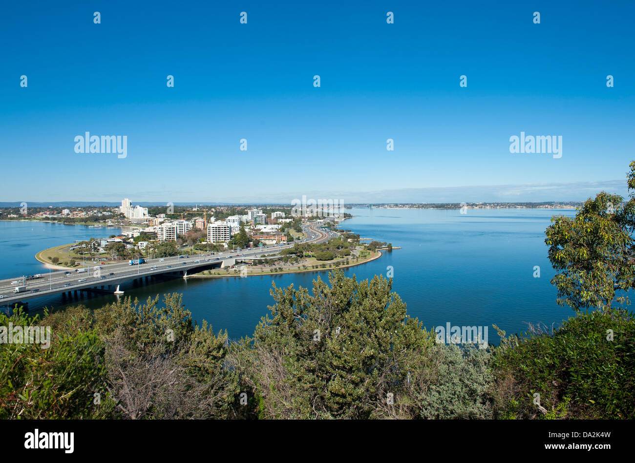 View of perth from mount eliza hi-res stock photography and images - Alamy