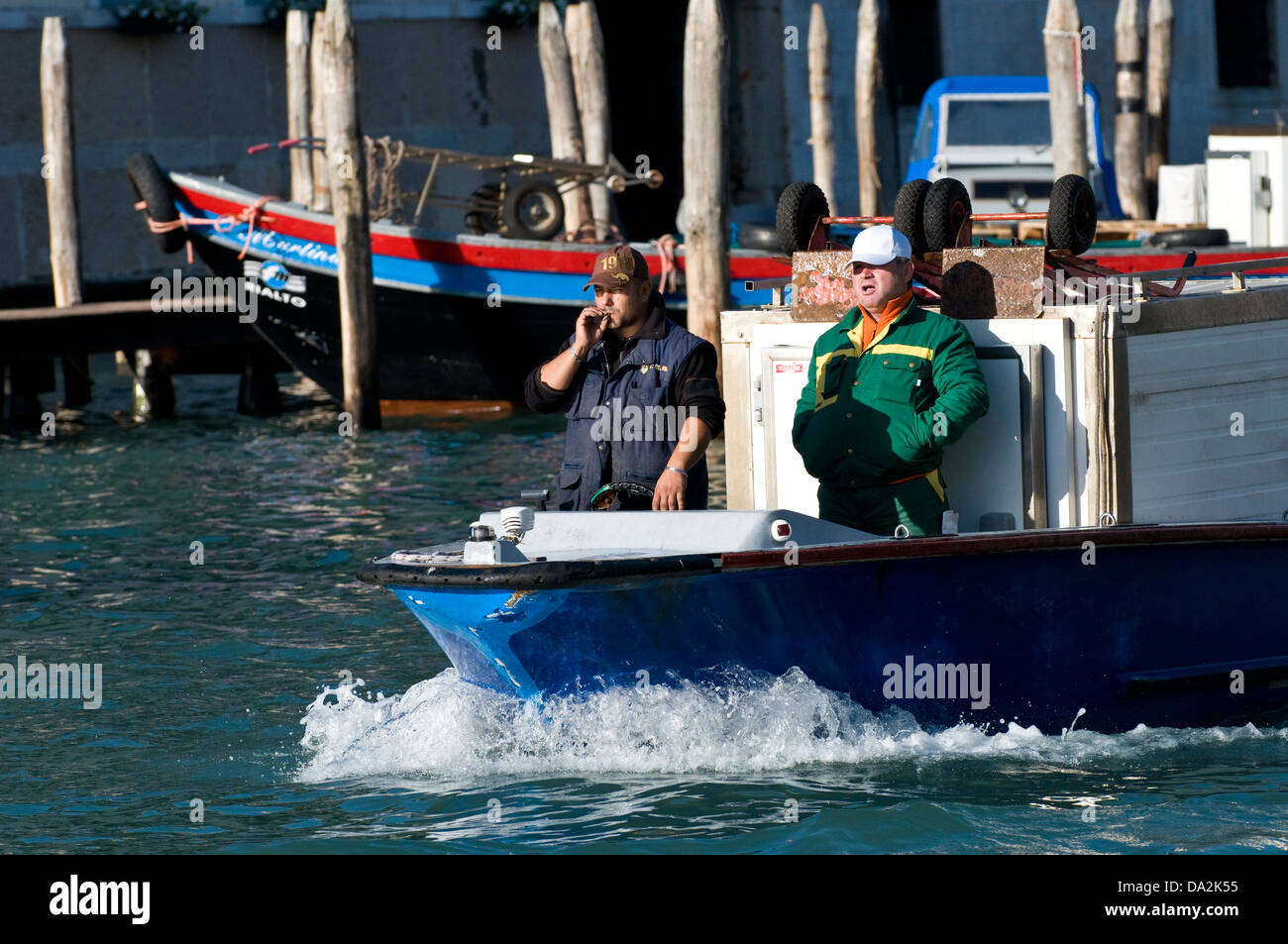 A series of portraits of the helmsmen who ply the water and transport ...