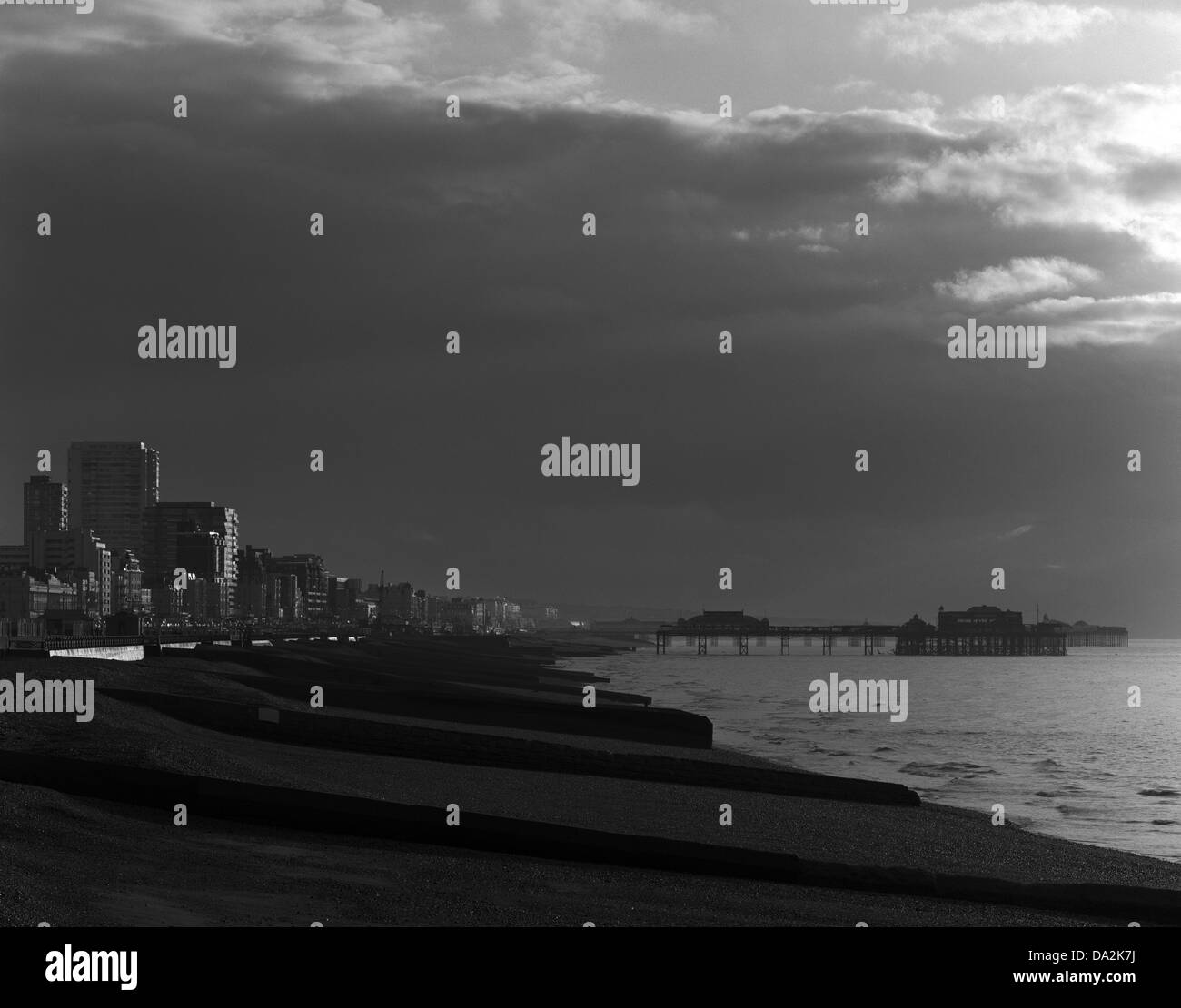 Morning sunlit Black and White Stock Photos & Images - Alamy