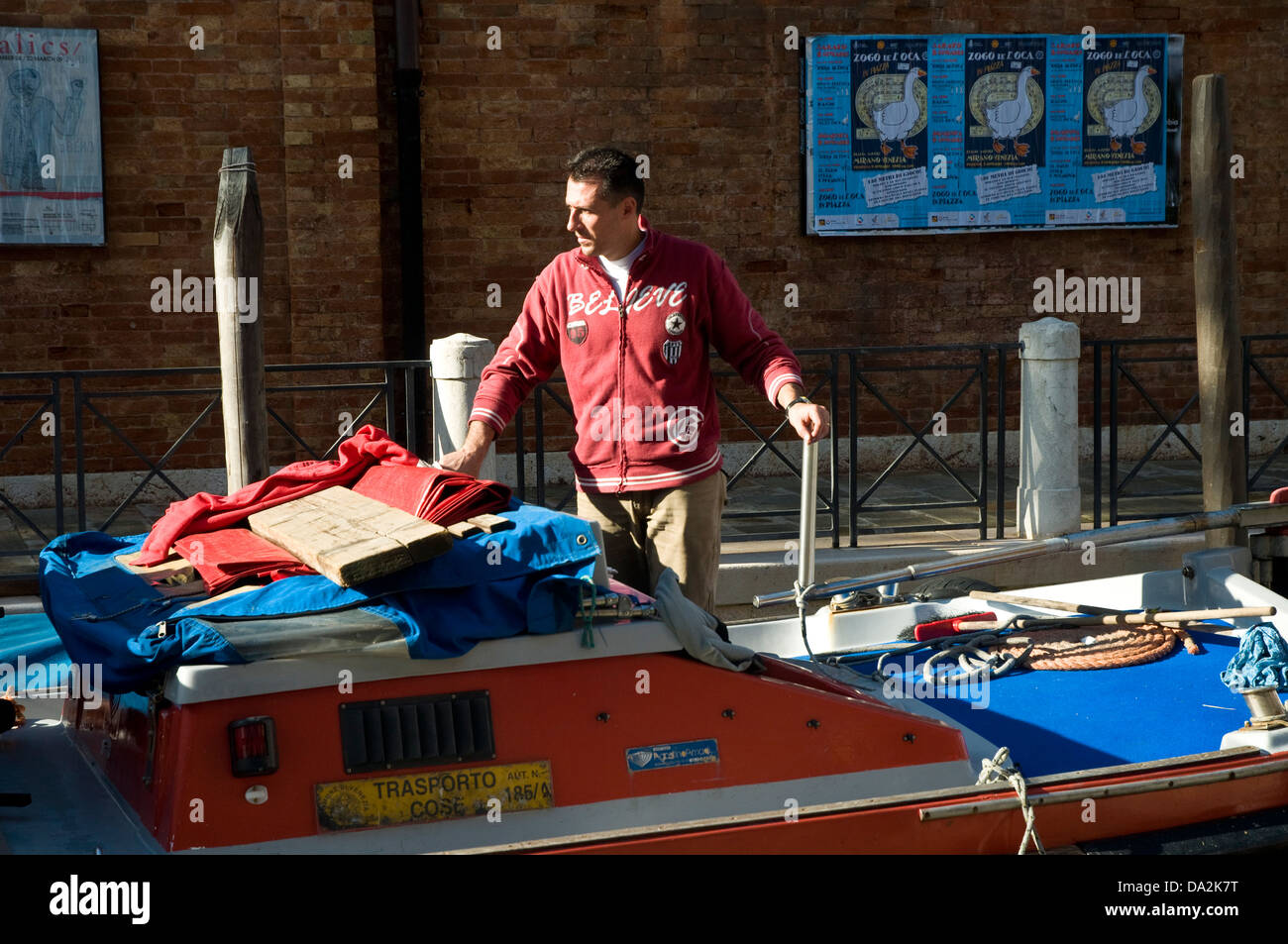 A series of portraits of the helmsmen who ply the water and transport ...