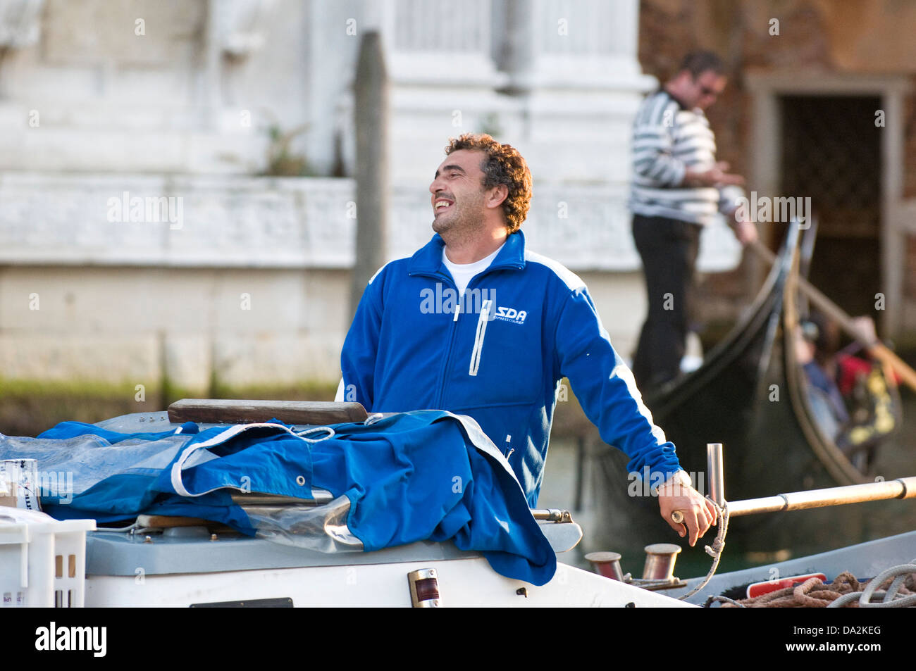 A series of portraits of the helmsmen who ply the water and transport ...