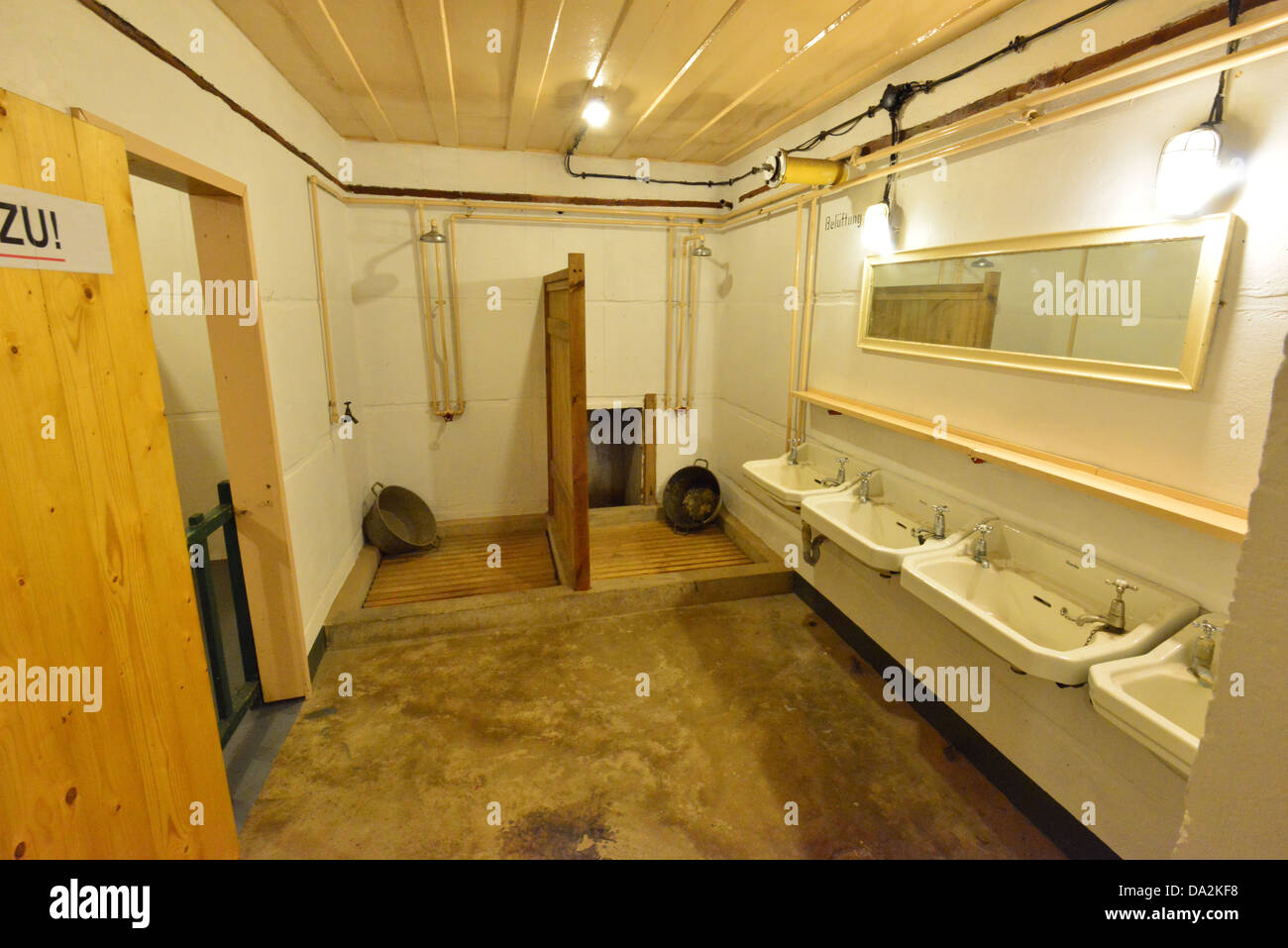 The world war two German bunker at Noirmont in Jersey, The Channel ...