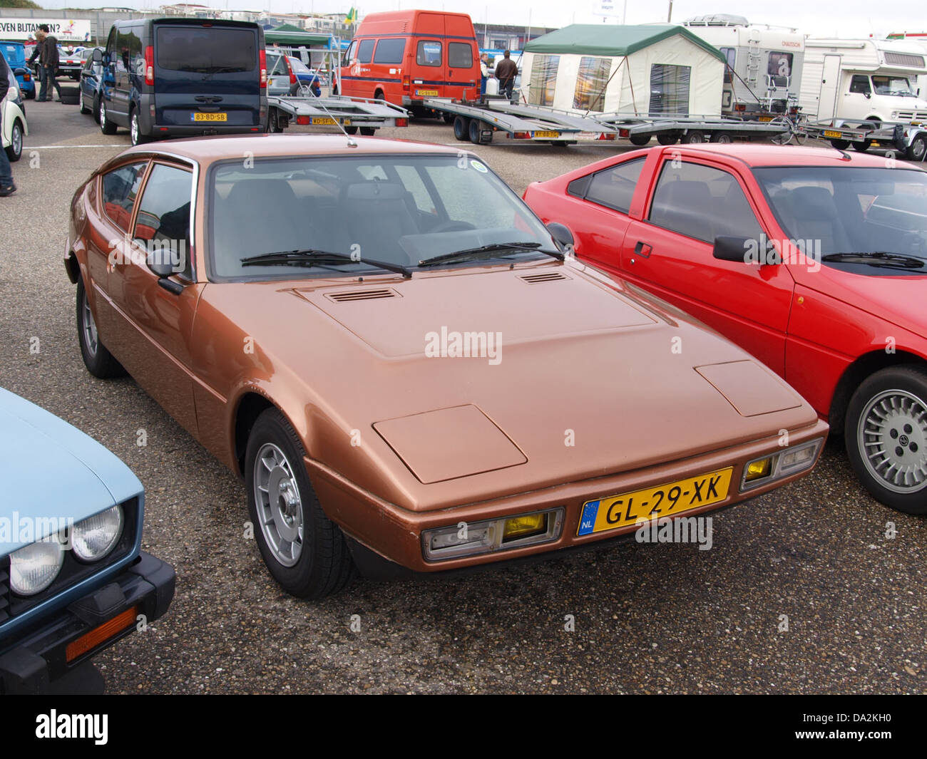 The 1980 MATRA Simca Bagheera S, shown at the Nationaal Oldtimer Festival in Zandvoort in 2010 ...