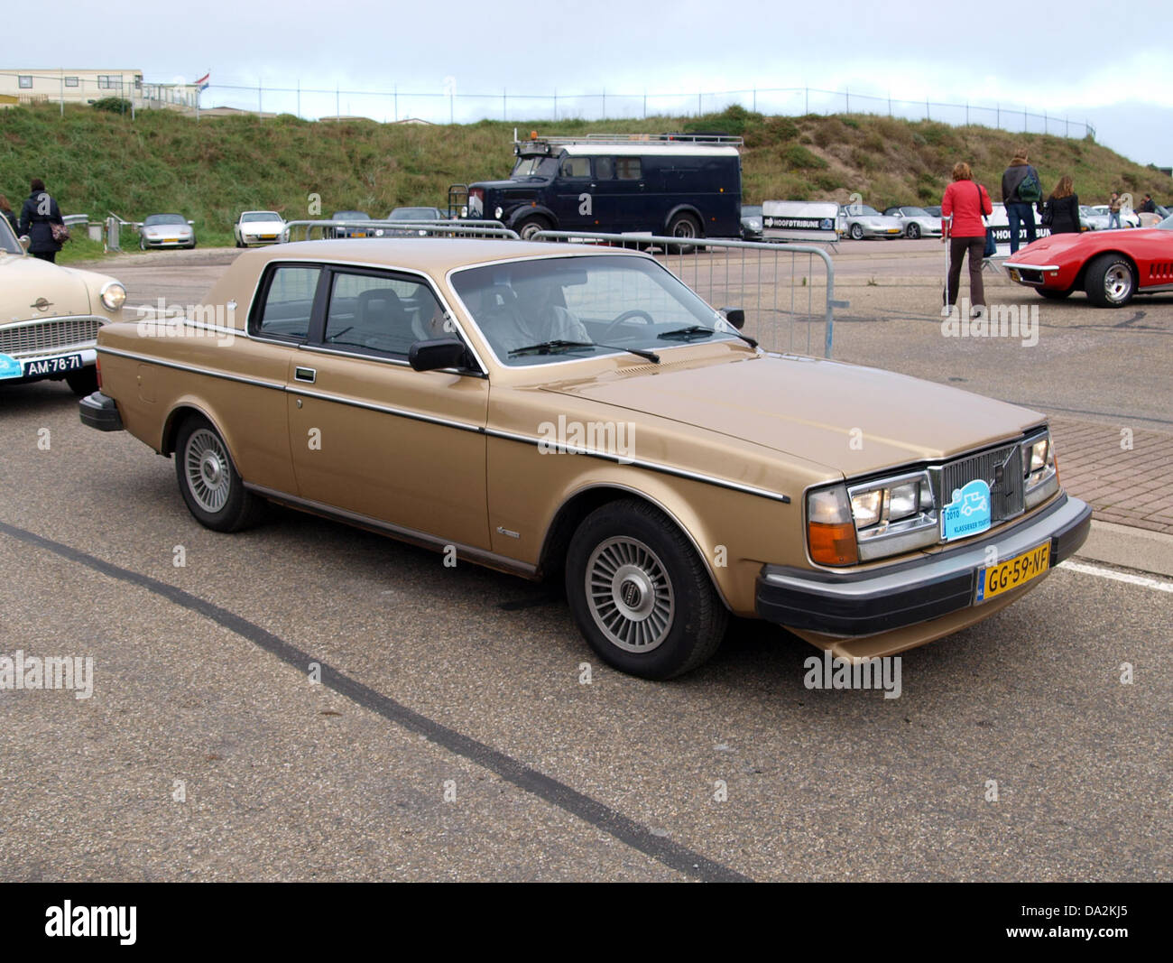 The 1980 Volvo 262 Coupe, showcased at the Nationaal Oldtimer Festival ...
